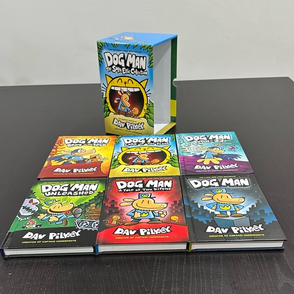 Scholastic | Other | Dog Man The Supa Epic Collection Book Set | Poshmark